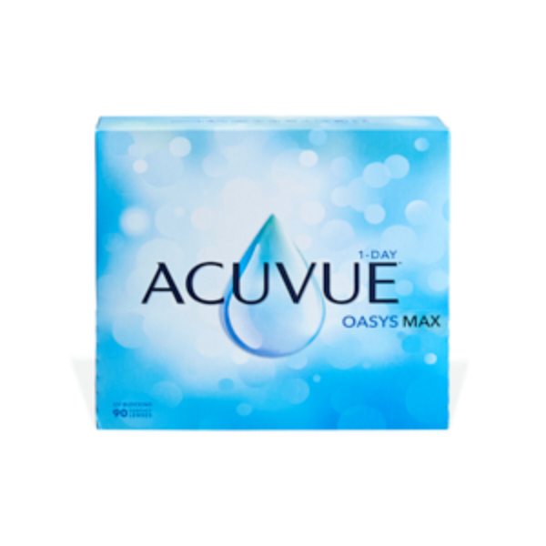 Lentilles ACUVUE Oasys MAX 1-Day MULTIFOCAL (90) journalières